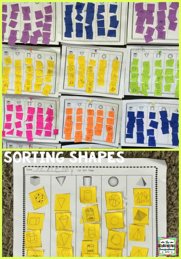 Shapes And Position Words – The Kindergarten Smorgasboard