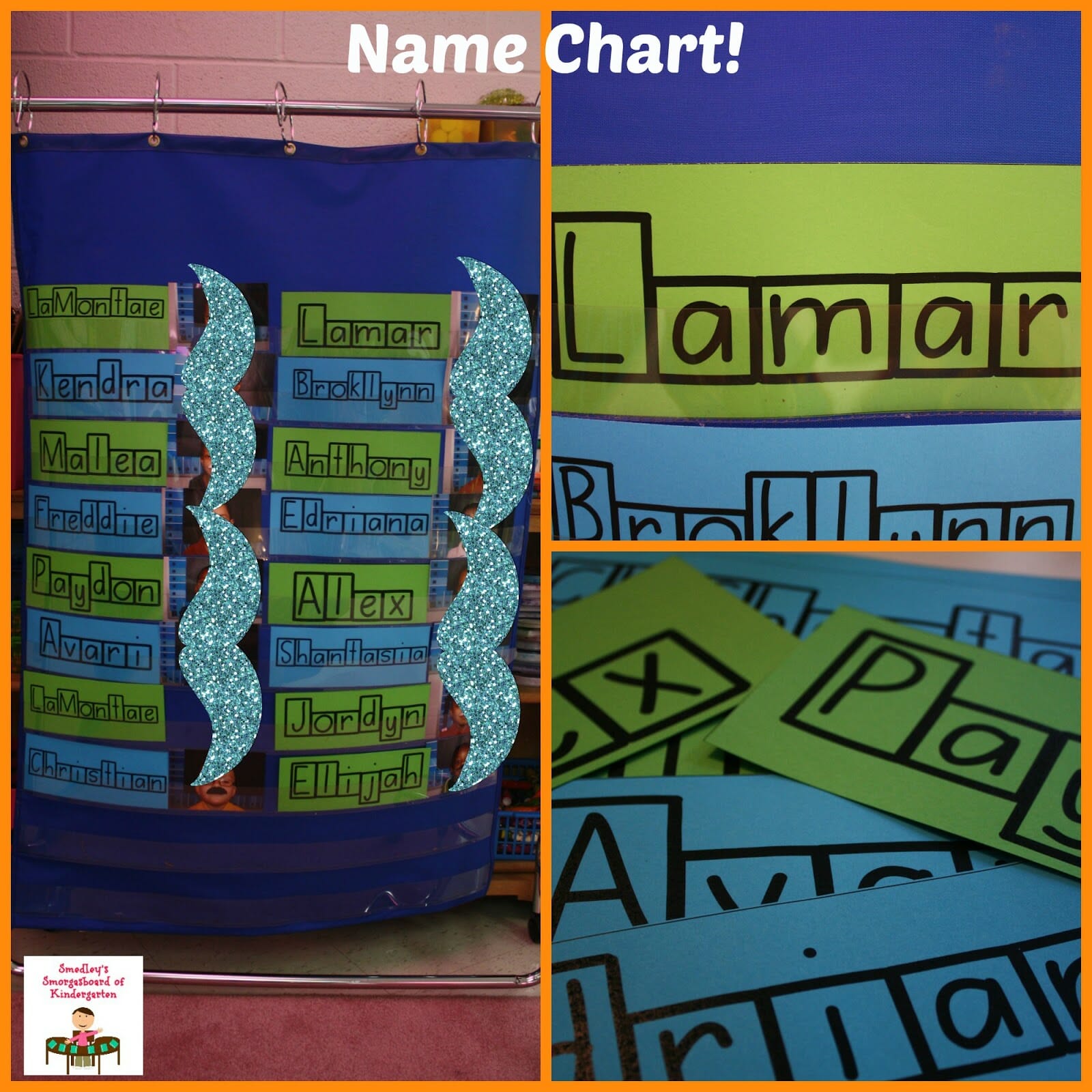 Class Name Chart! | The Kindergarten Smorgasboard