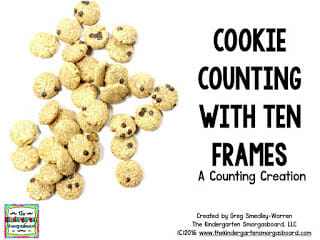 Cookies And Ten Frames! | The Kindergarten Smorgasboard