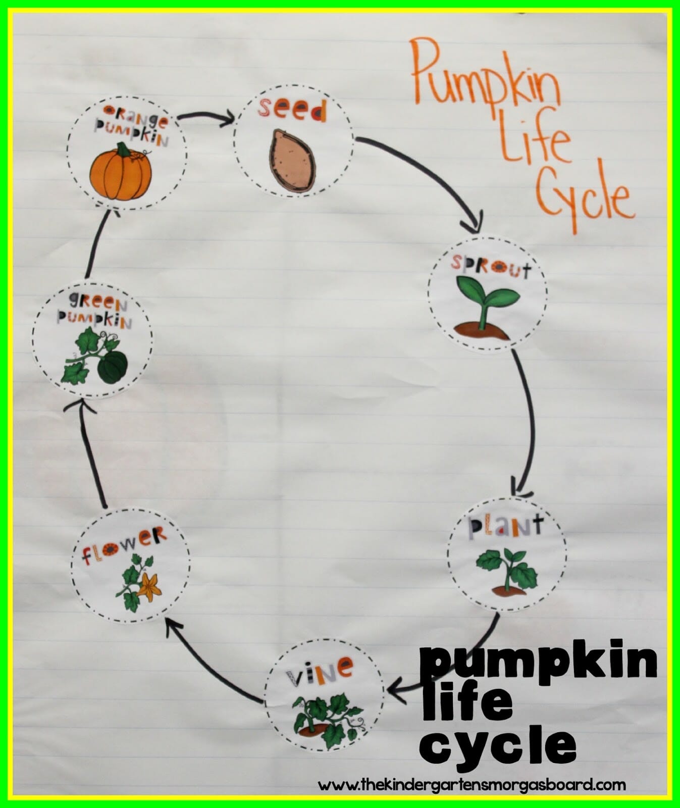 Schedulin’ Sunday: Pumpkins Week 2 – The Kindergarten Smorgasboard
