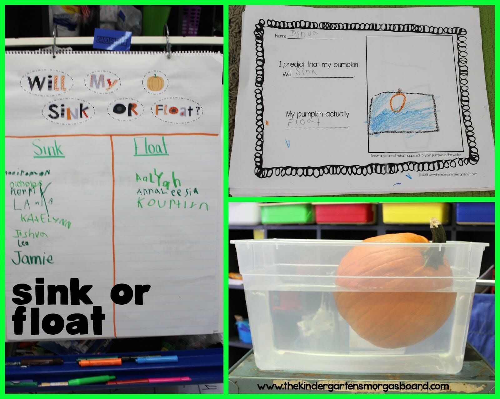 Schedulin’ Sunday: Pumpkins – The Kindergarten Smorgasboard