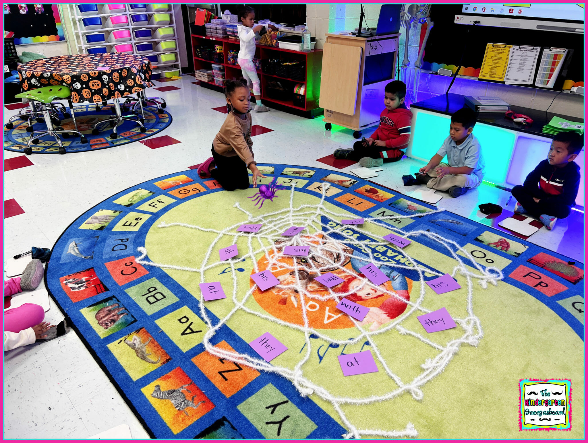 Spider Sight Words! – The Kindergarten Smorgasboard