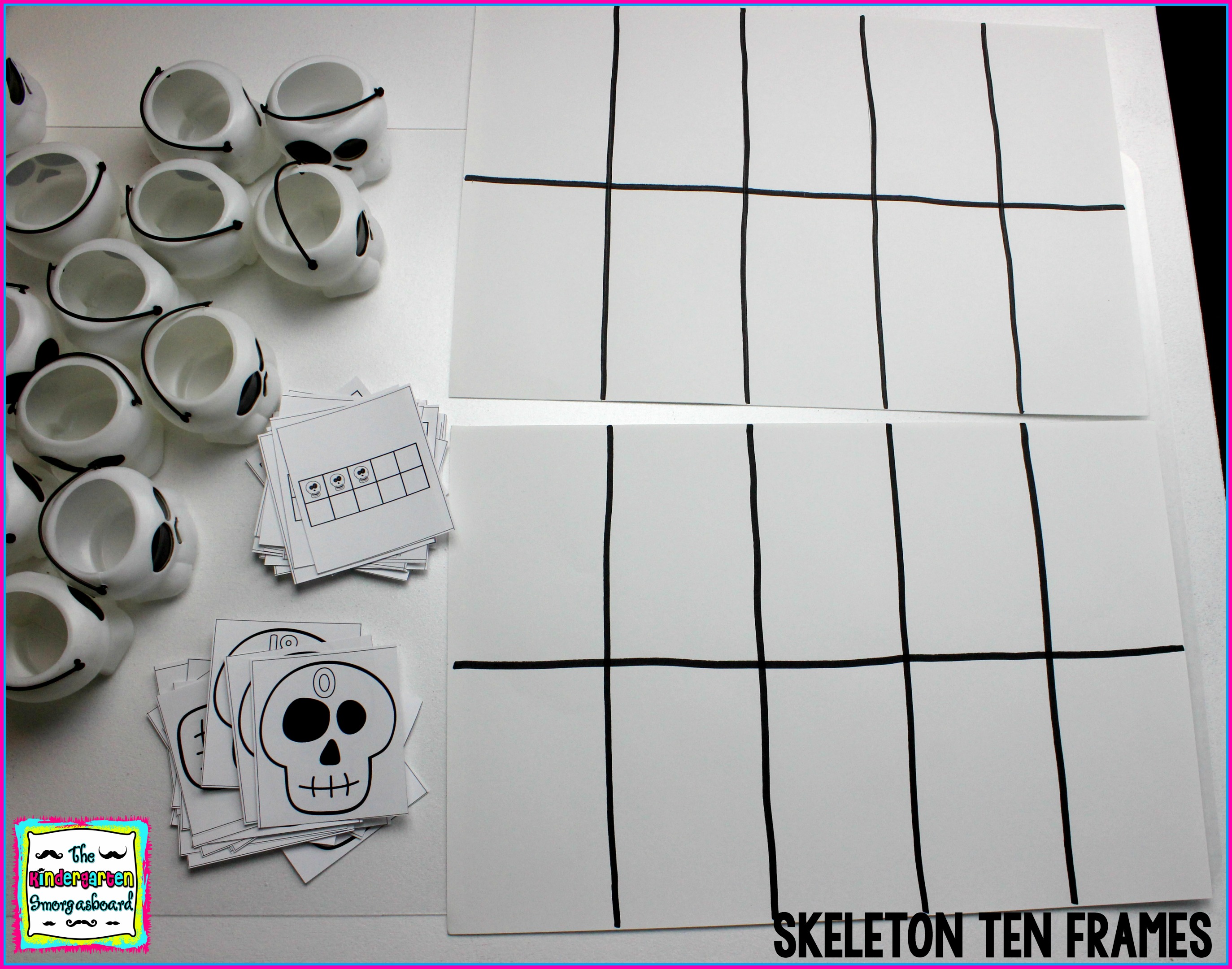 skeleton-ten-frames – The Kindergarten Smorgasboard