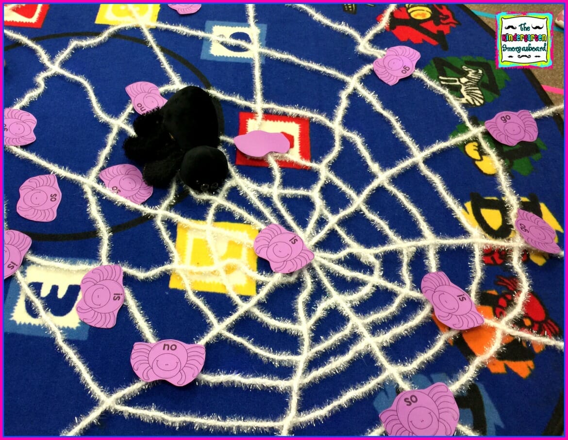 Spider Sight Words! – The Kindergarten Smorgasboard