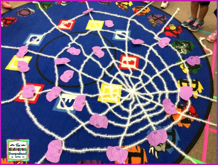 Spider Sight Words! – The Kindergarten Smorgasboard