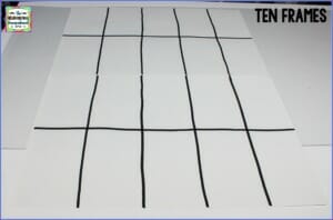 Skeleton Counting With Ten Frames – The Kindergarten Smorgasboard