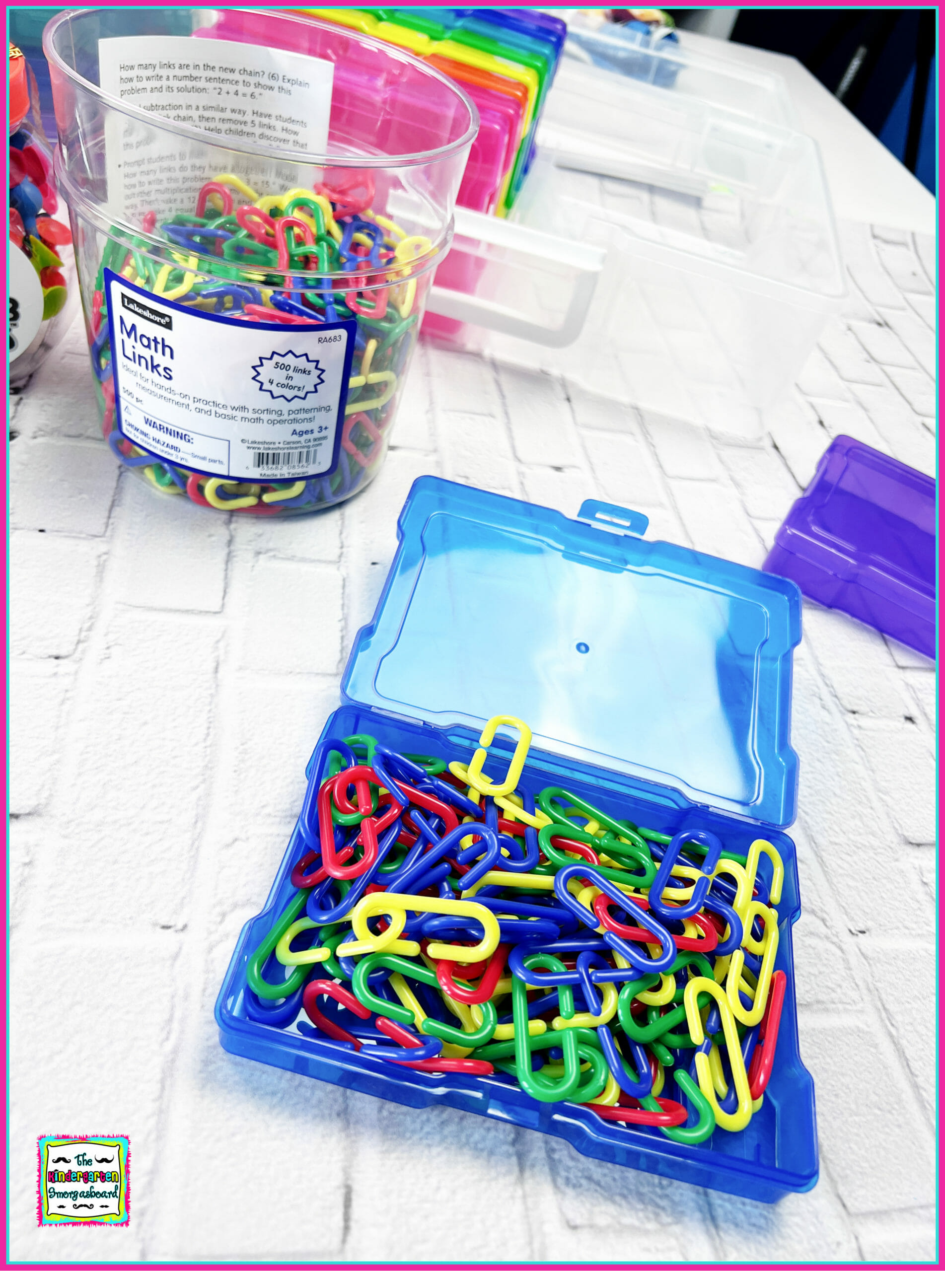 morning tubs for the classroom – The Kindergarten Smorgasboard