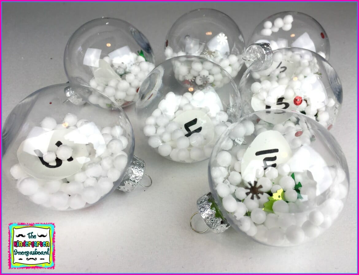 Counting Ornaments! – The Kindergarten Smorgasboard