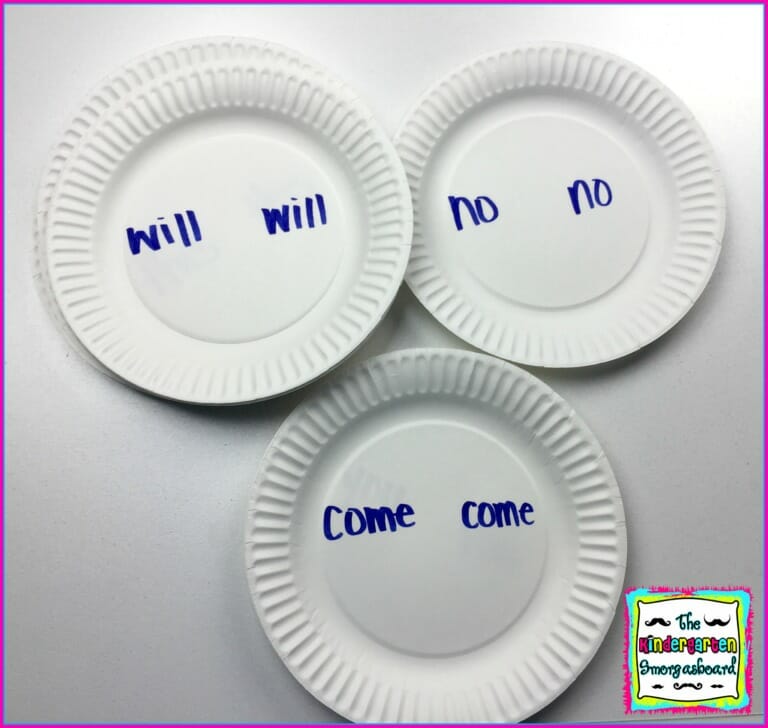 Paper Plate Centers: DIY – The Kindergarten Smorgasboard