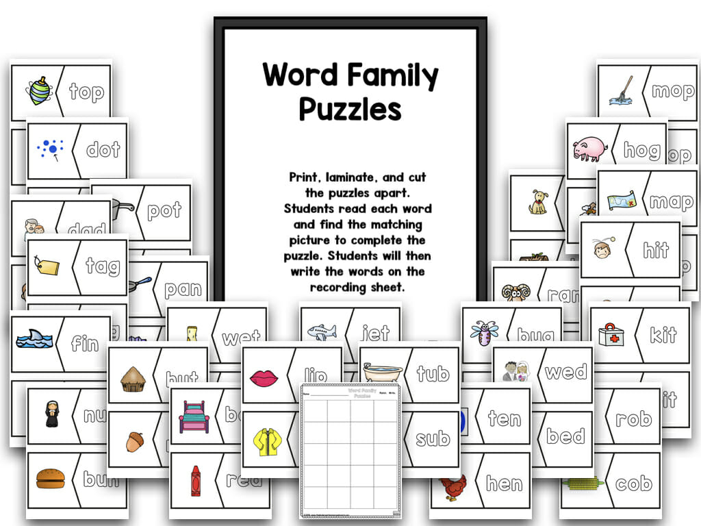 word family bootcamp no theme preview pics.007 – The Kindergarten ...