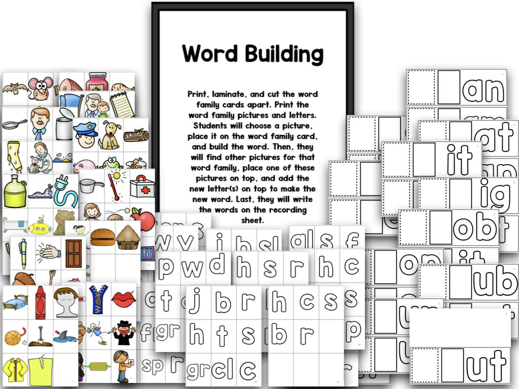 word family bootcamp no theme preview pics.009 – The Kindergarten ...