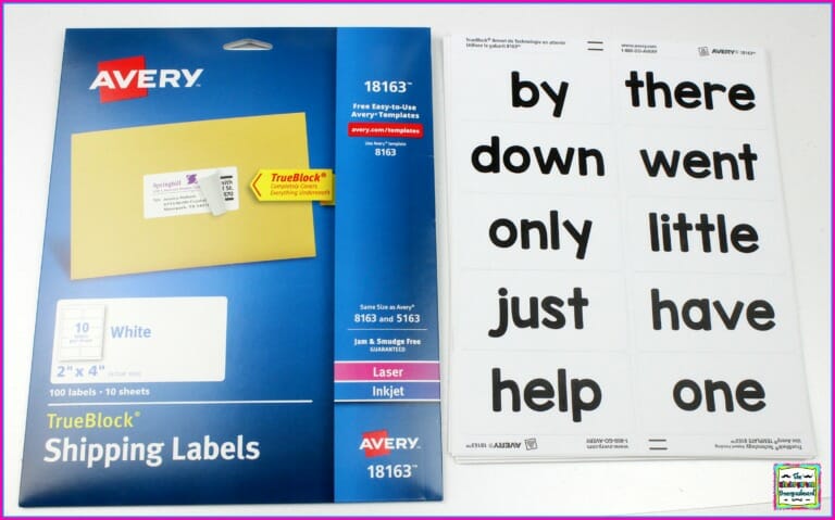 Sight Word Cups – The Kindergarten Smorgasboard