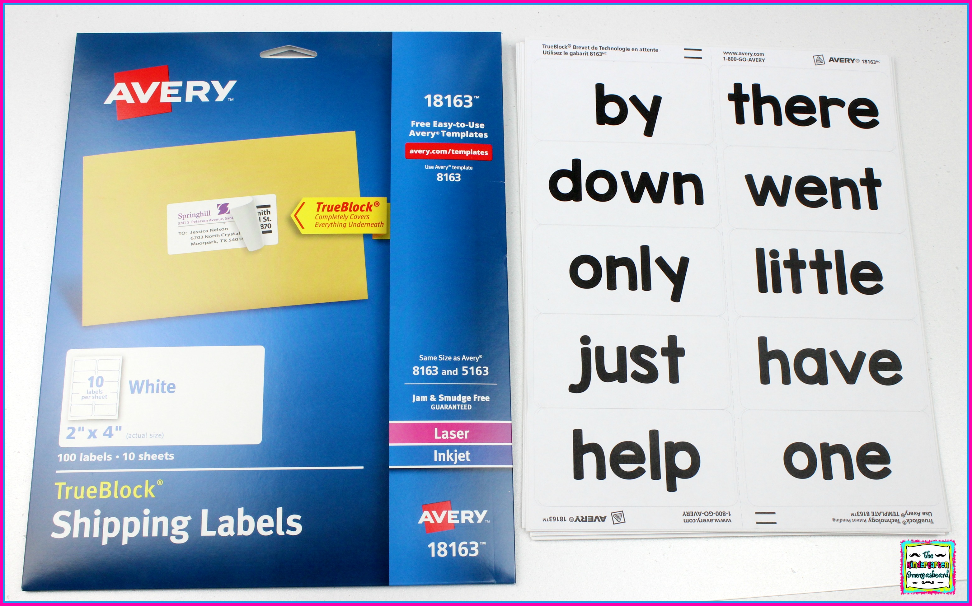 sight word cup labels – The Kindergarten Smorgasboard