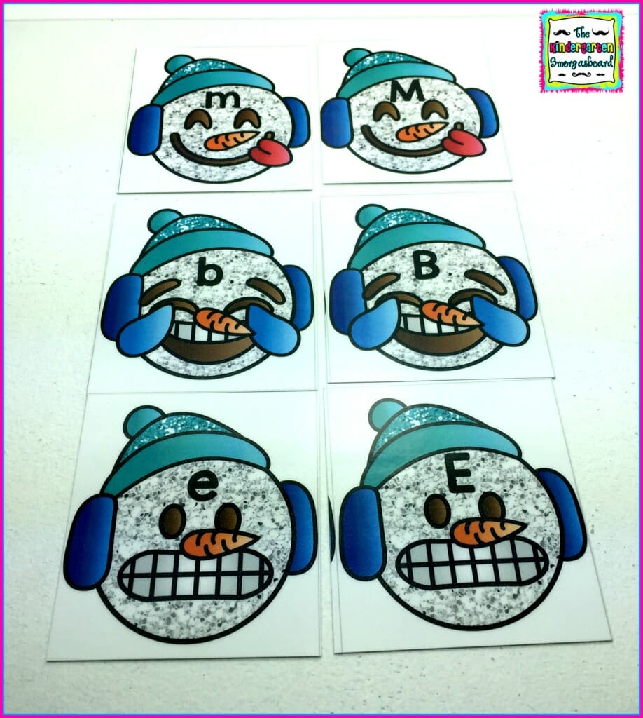 Snowman Emoji Letter FREEBIE! – The Kindergarten Smorgasboard