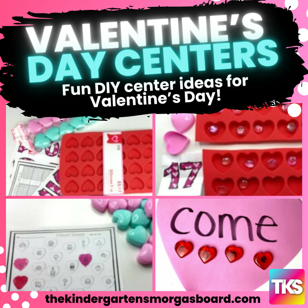 Valentine's Day Centers | The Kindergarten Smorgasboard