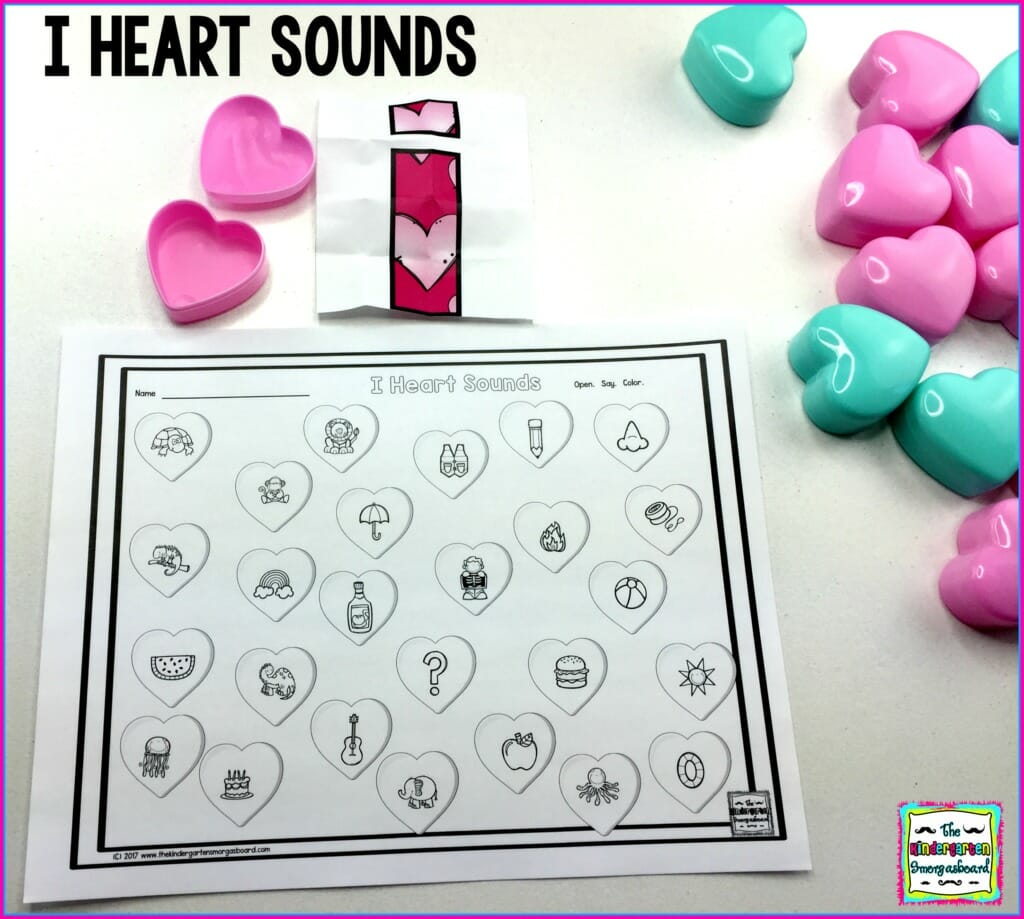 Valentine’s Day Centers – The Kindergarten Smorgasboard