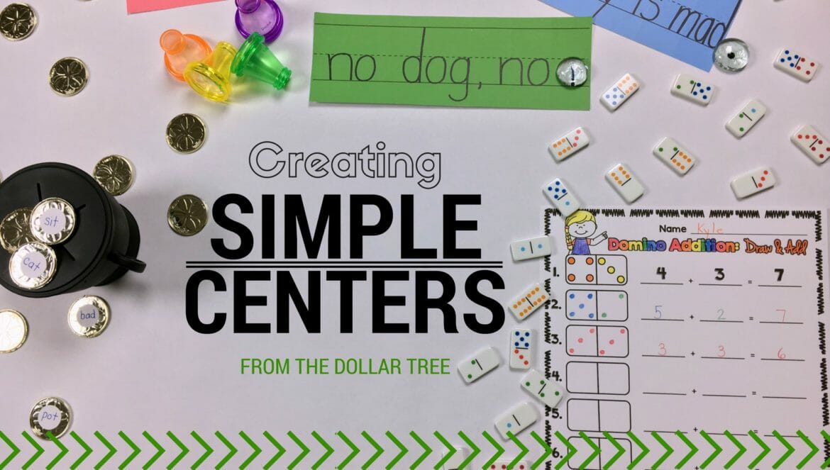 Dollar Tree Centers – The Kindergarten Smorgasboard
