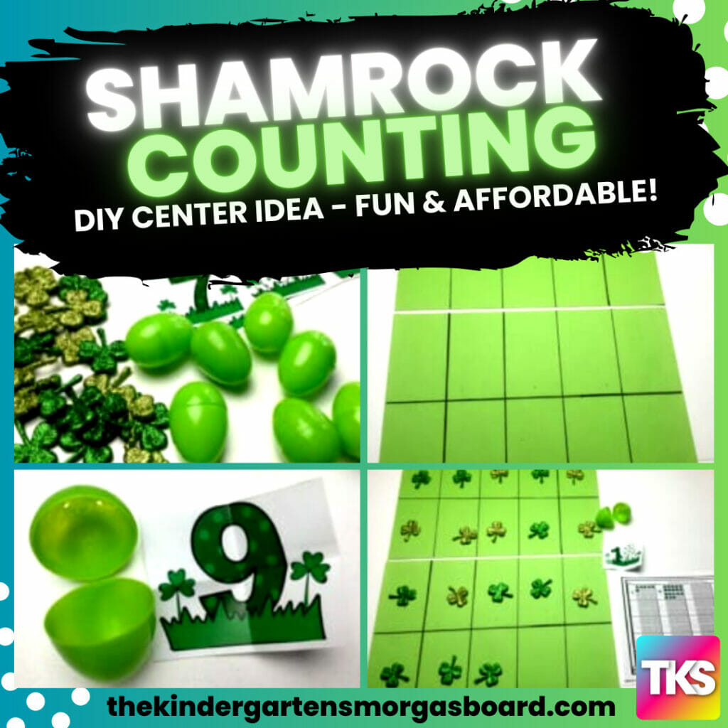Shamrock Counting – The Kindergarten Smorgasboard