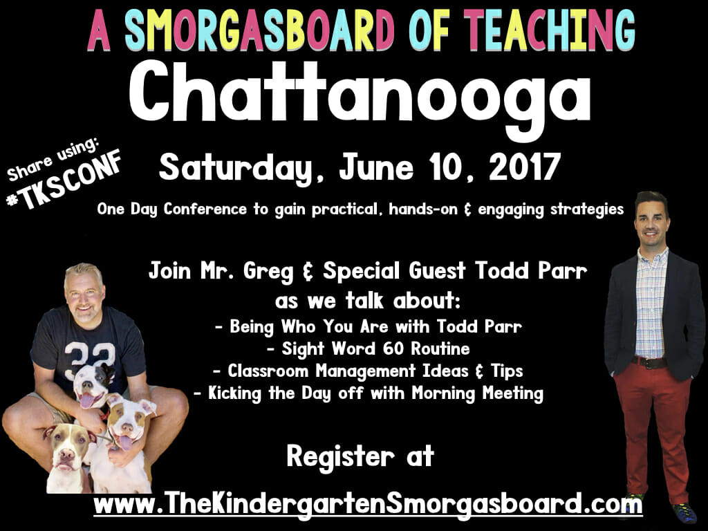 Flyer TKSCONF Chattanooga.001 – The Kindergarten Smorgasboard