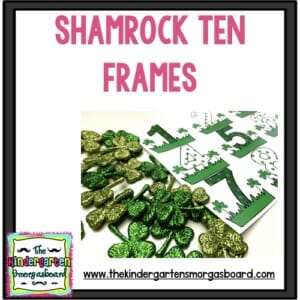 Shamrock Counting – The Kindergarten Smorgasboard