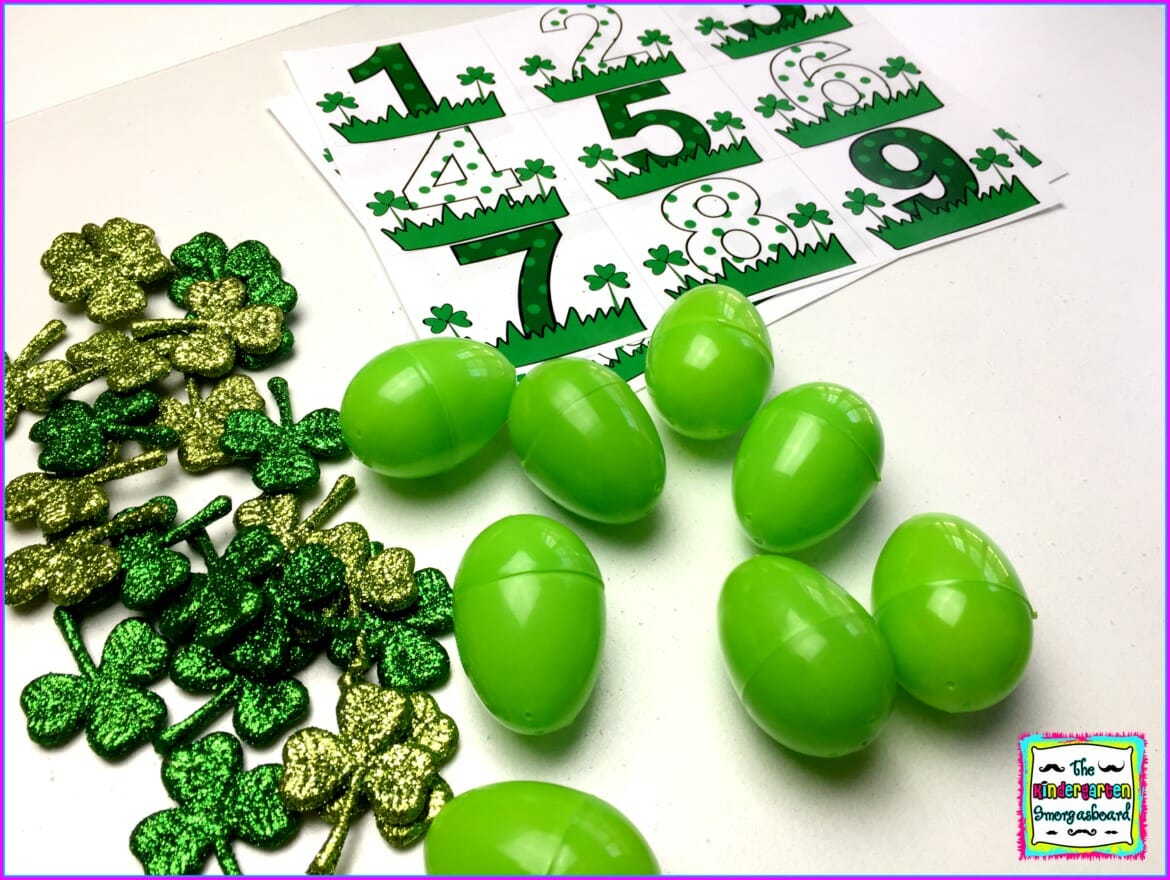 Shamrock Counting – The Kindergarten Smorgasboard