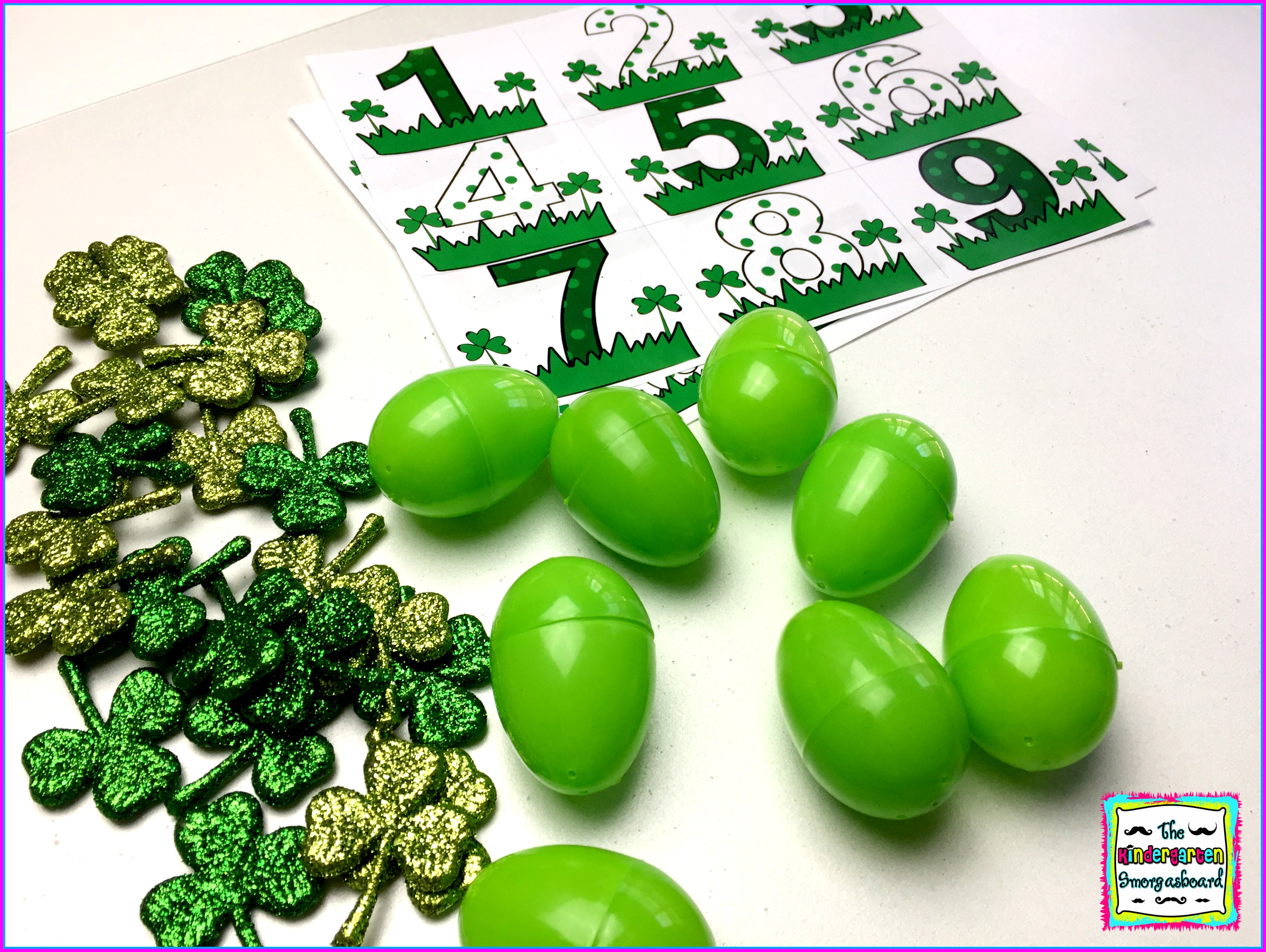 shamrock numbers and counting – The Kindergarten Smorgasboard