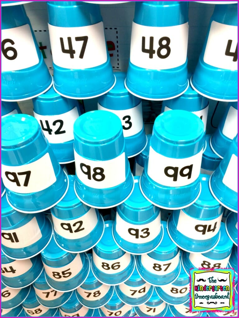 100 Cups: A STEM Challenge – The Kindergarten Smorgasboard