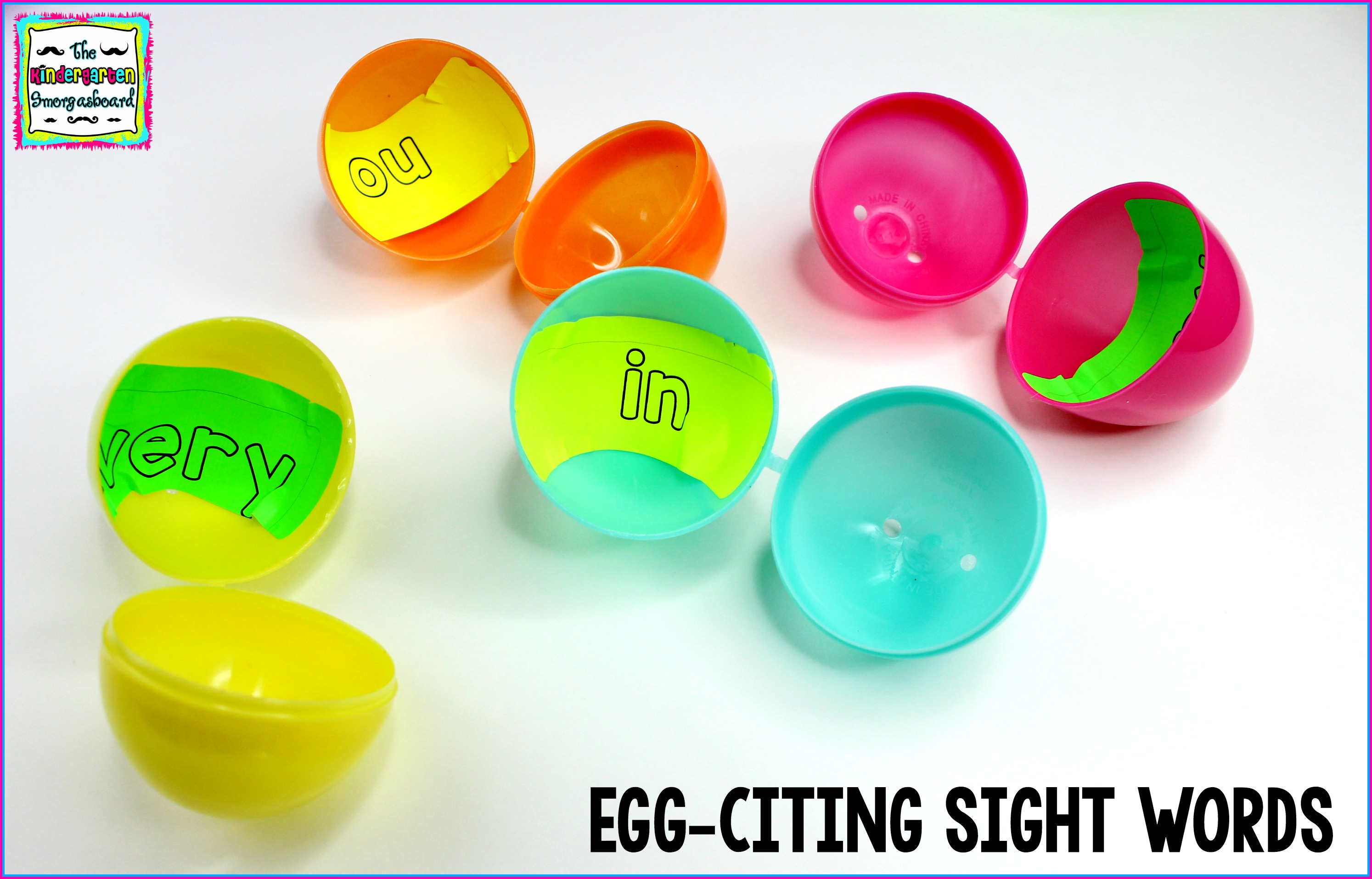 egg citing sight words – The Kindergarten Smorgasboard