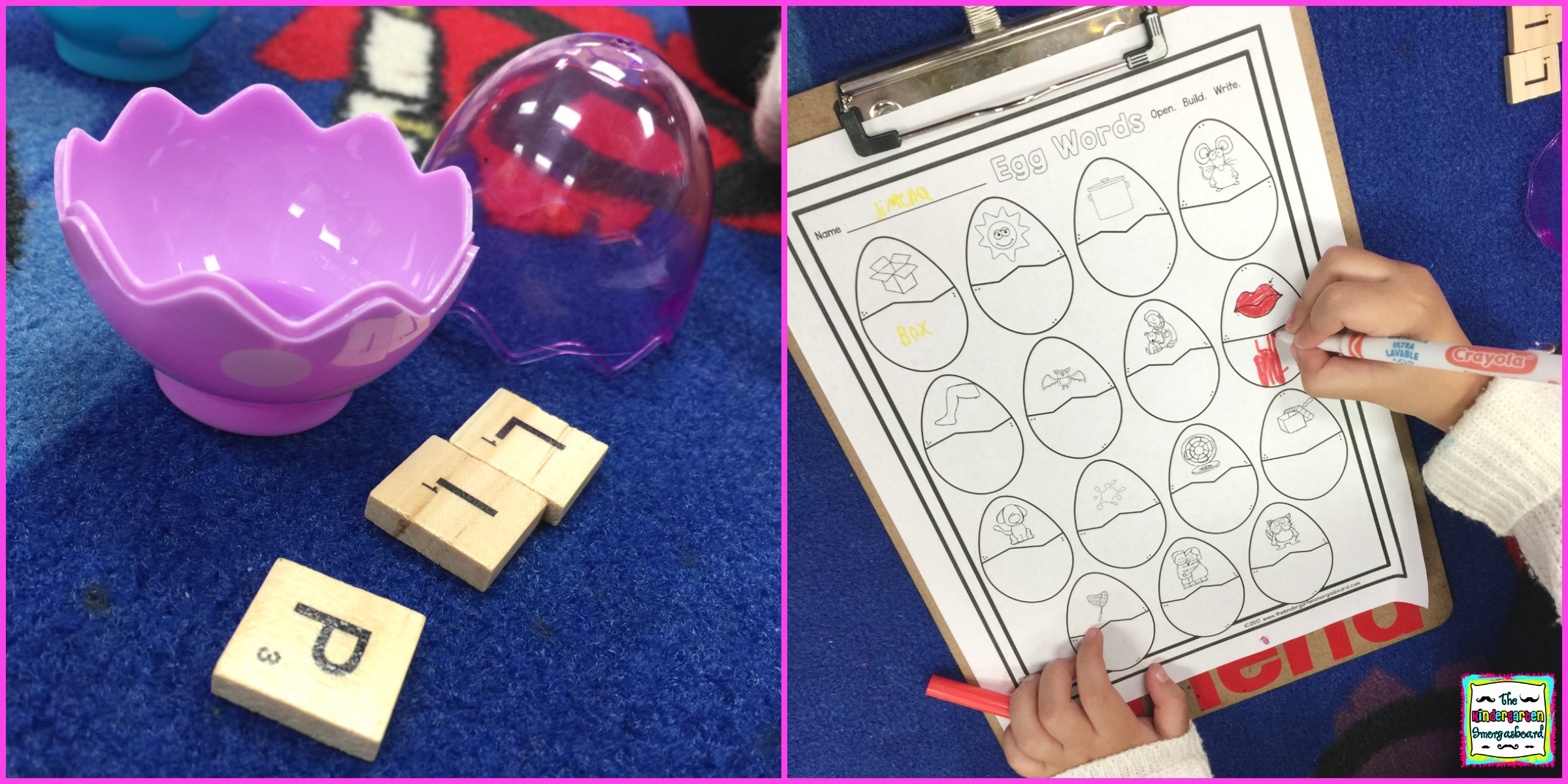 egg cvc words – The Kindergarten Smorgasboard