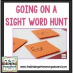 Sight Word Hunt – The Kindergarten Smorgasboard