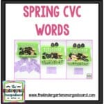 Spring CVC Words – The Kindergarten Smorgasboard