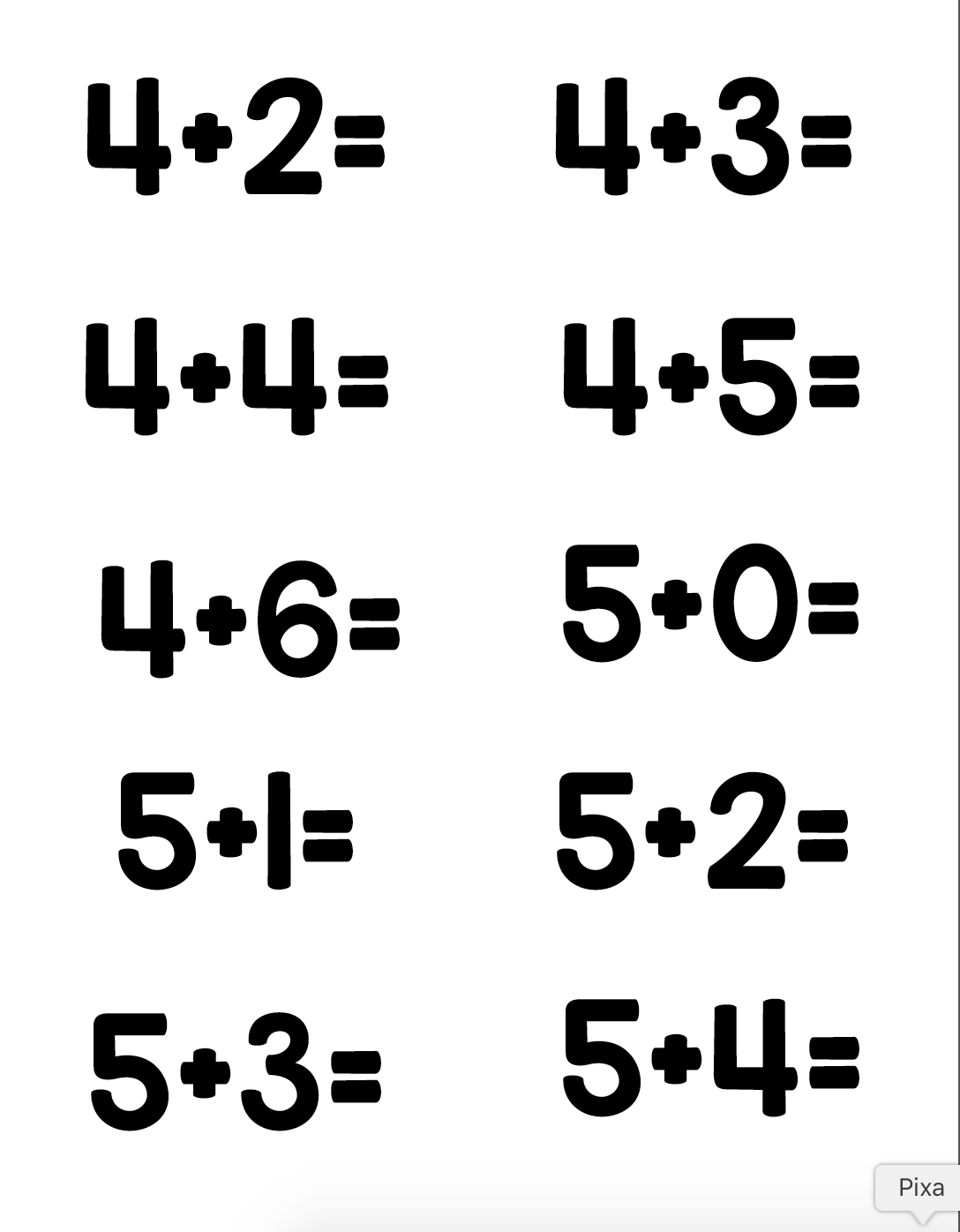 Addition And Subtraction Cups – The Kindergarten Smorgasboard
