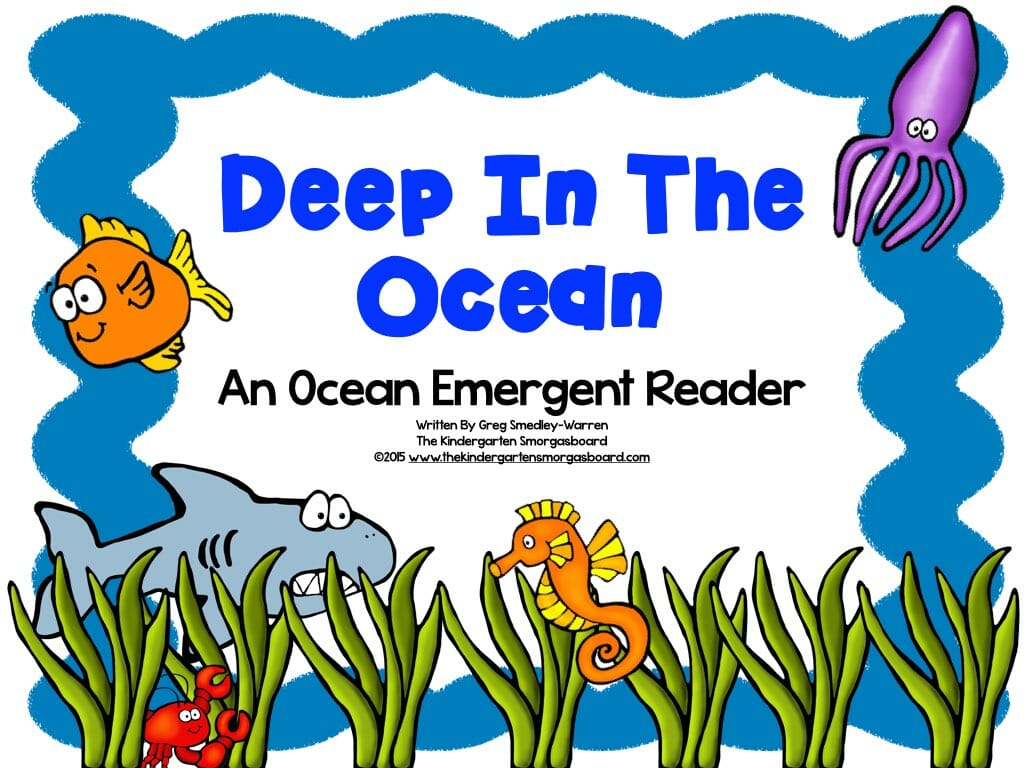 Ocean Animals and Subtraction: Schedulin’ Sunday – The Kindergarten ...