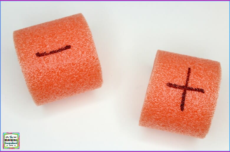 Pool Noodle Math: Add And Subtract – The Kindergarten Smorgasboard