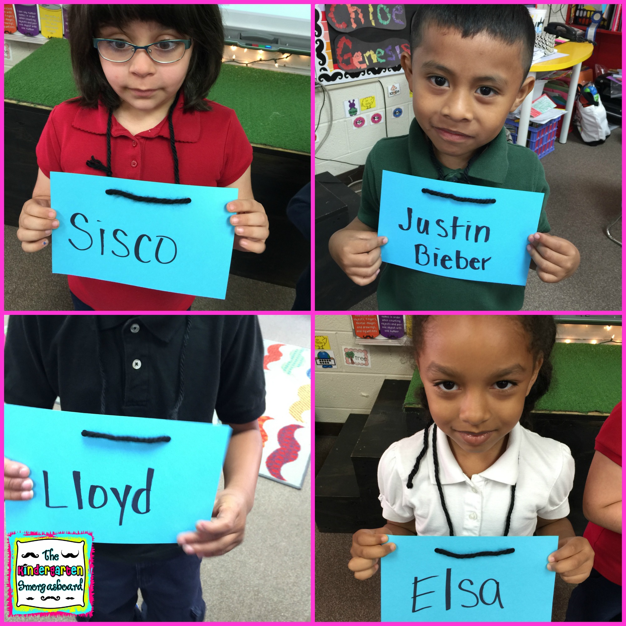 new name collage – The Kindergarten Smorgasboard