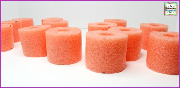 Pool Noodle Math: Add And Subtract – The Kindergarten Smorgasboard