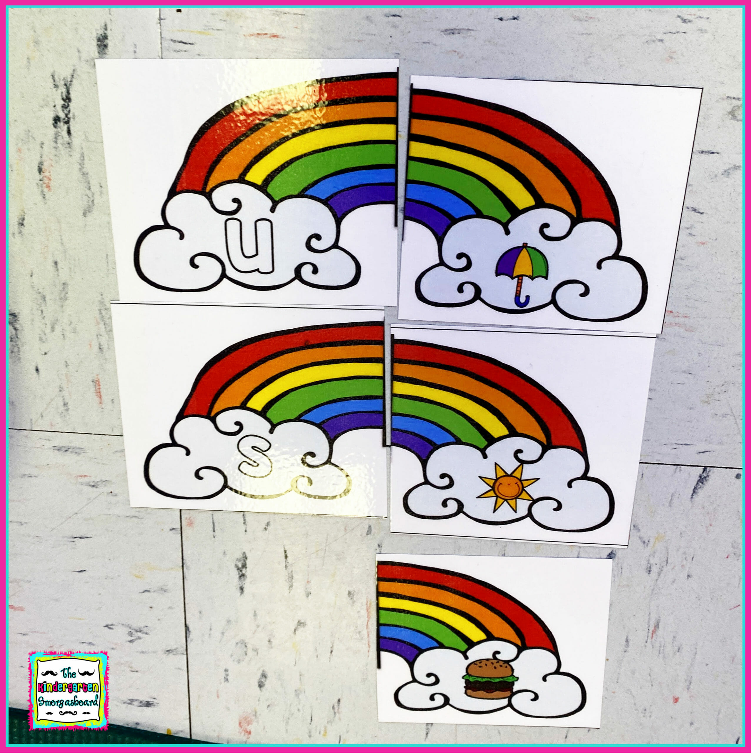 rainbow math and literacy centers (1) – The Kindergarten Smorgasboard