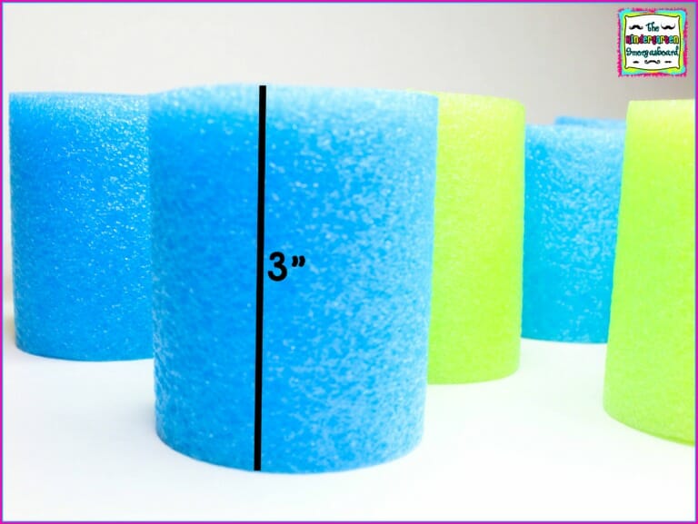 Pool Noodle Letter Activities – The Kindergarten Smorgasboard