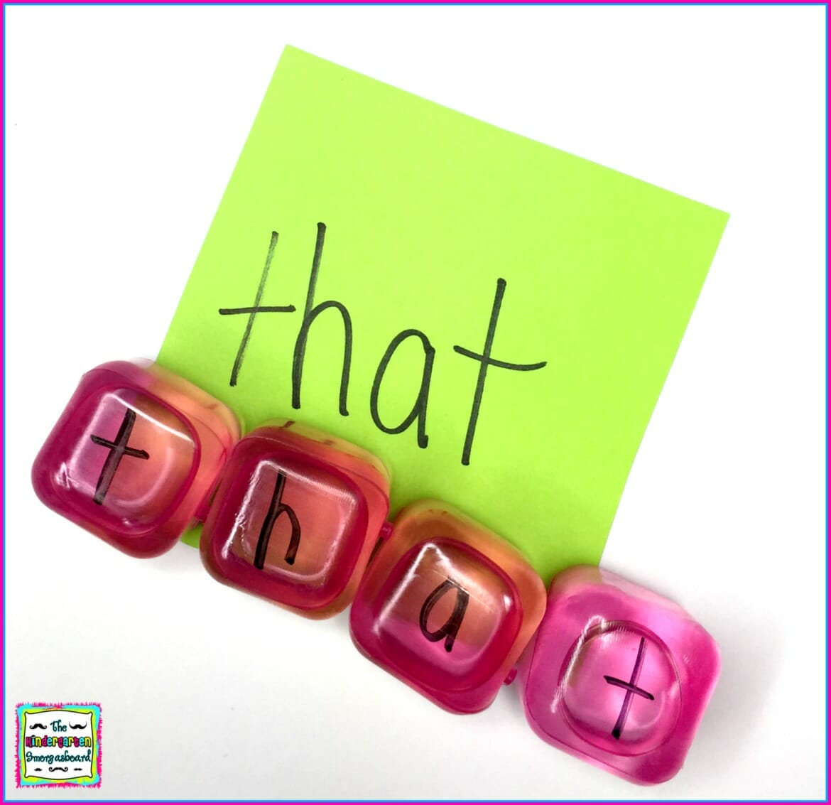 Light Table Sight Words – The Kindergarten Smorgasboard