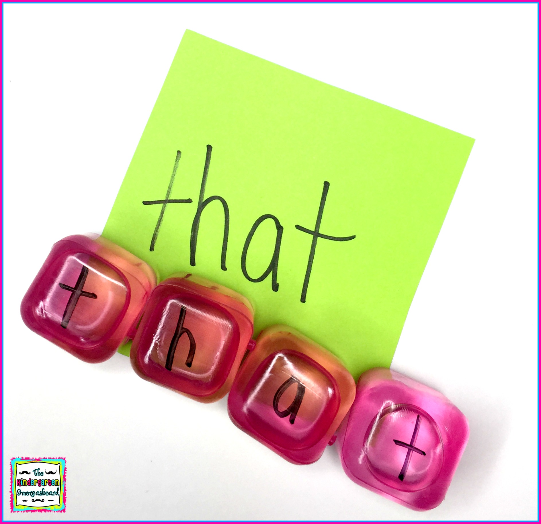 Light Table Sight Words – The Kindergarten Smorgasboard