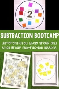 TKS Bootcamp’s Subtraction Bootcamp – The Kindergarten Smorgasboard