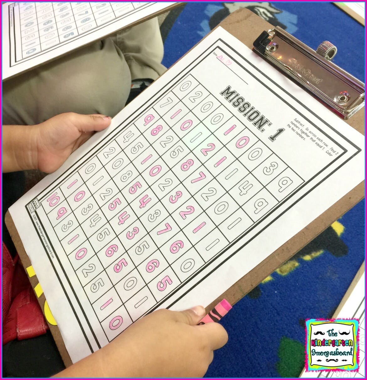 Camping and Subtraction: Schedulin’ Sunday – The Kindergarten Smorgasboard