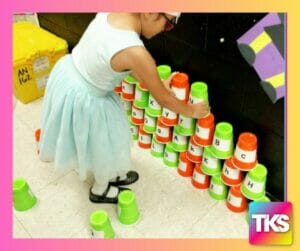 Letter And Sound Recognition: Letter And Sound Stacking Cups | The ...