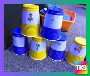 Letter And Sound Recognition: Letter And Sound Stacking Cups | The ...