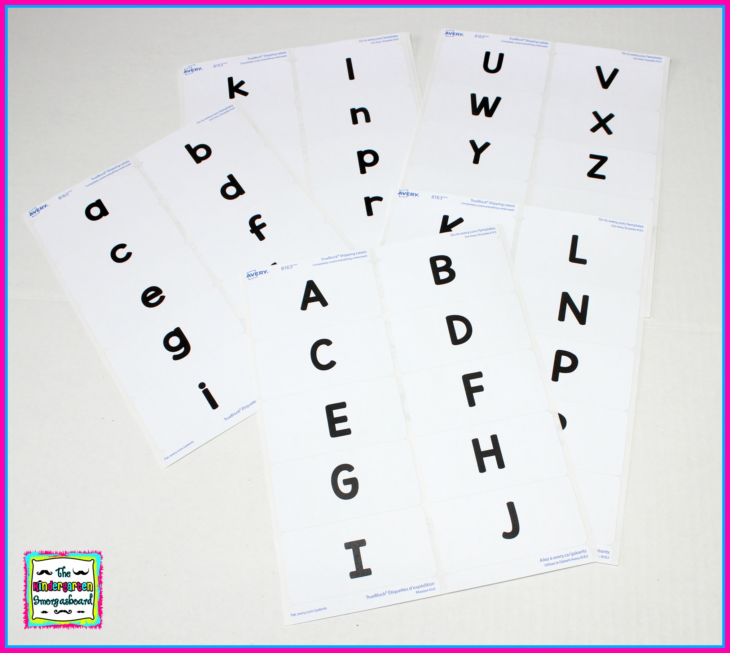 alphabet labels – The Kindergarten Smorgasboard