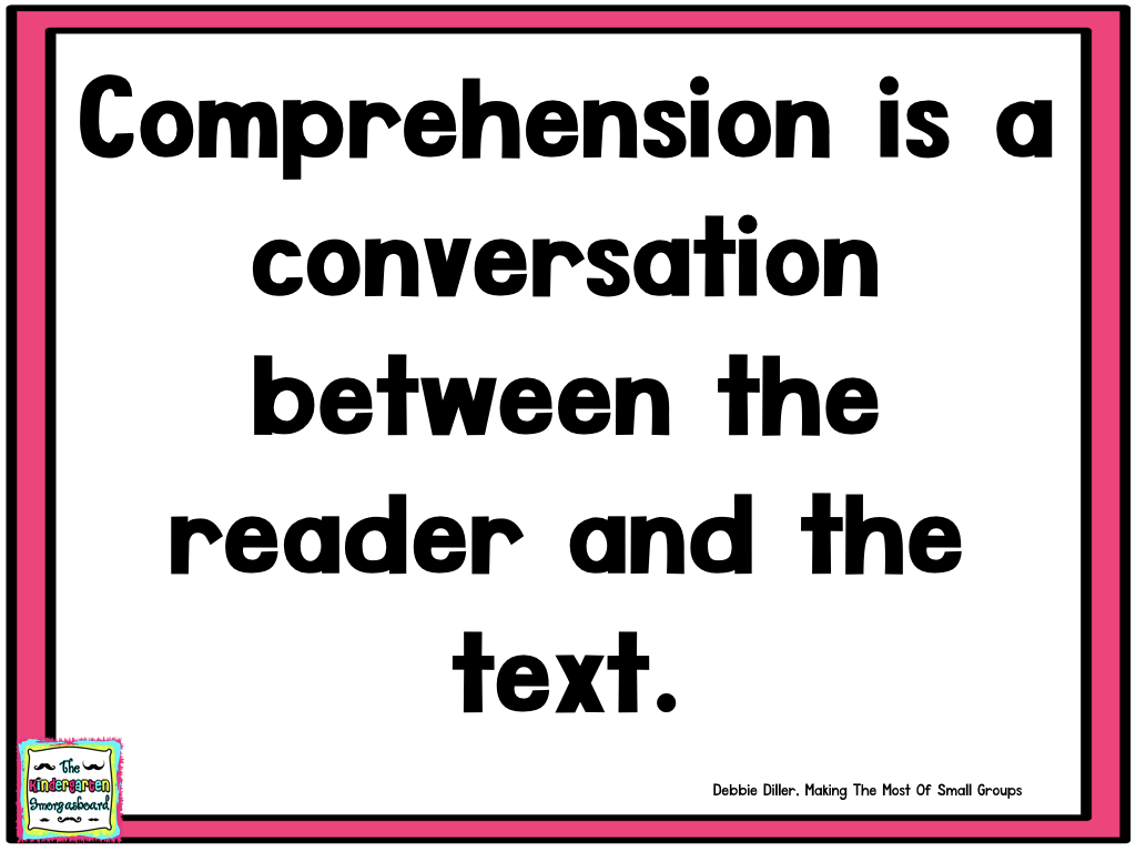 Making The Most Of Small Groups: Comprehension – The Kindergarten ...