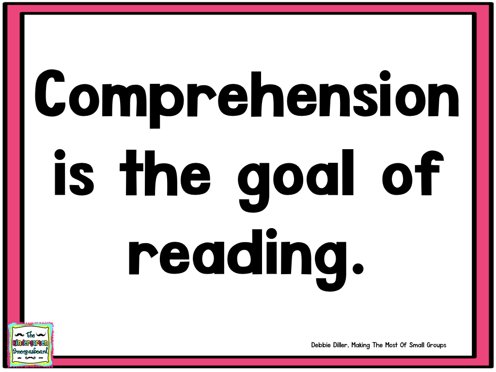 Making The Most Of Small Groups: Comprehension – The Kindergarten ...