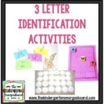 3 Letter Identification Activities – The Kindergarten Smorgasboard