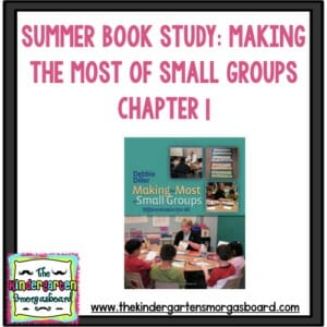 Making The Most Of Small Groups: Chapter 1 – The Kindergarten Smorgasboard
