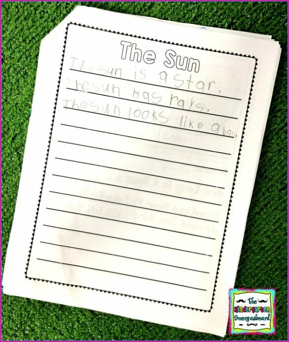 kindergarten informational writing-2 – The Kindergarten Smorgasboard